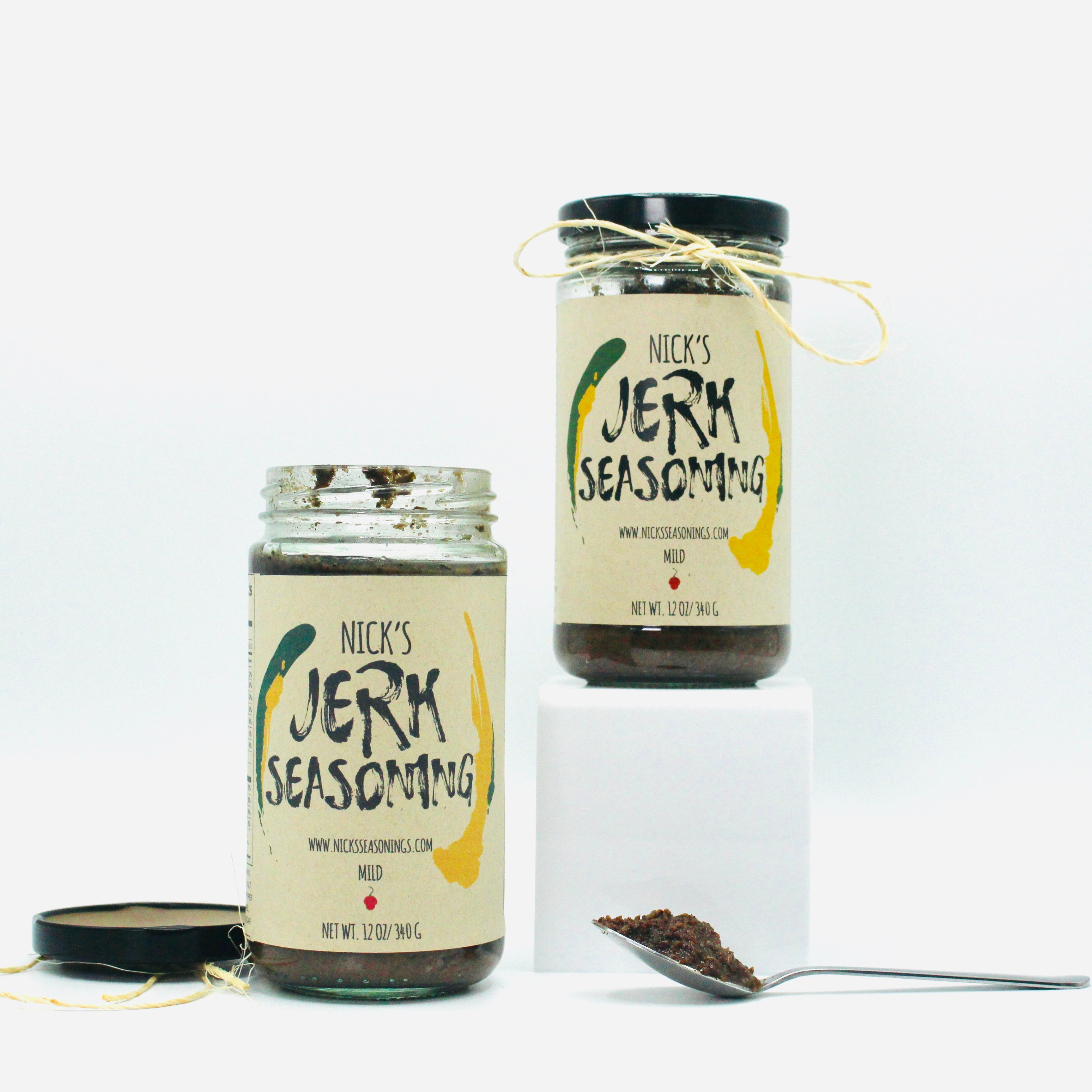 Jerk Seasoning, Mild 12oz. – Nick's Seasonings